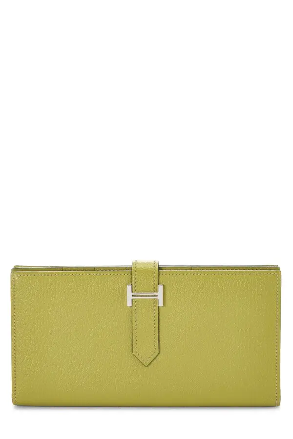 Hermès Anis Chevre Bearn Soufflet Wallet