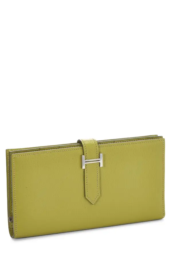 Hermès Anis Chevre Bearn Soufflet Wallet
