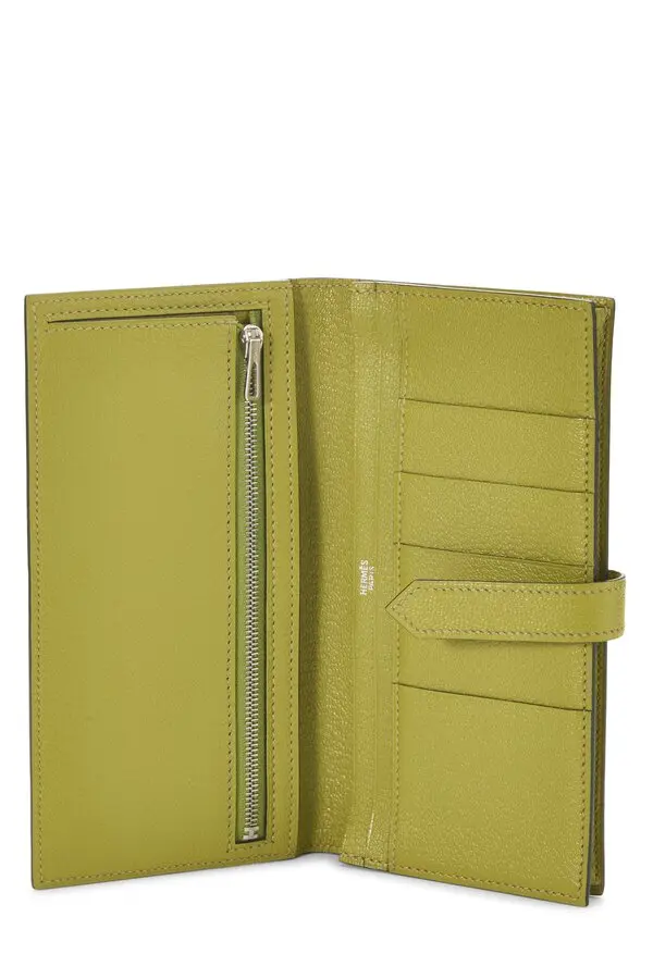 Hermès Anis Chevre Bearn Soufflet Wallet