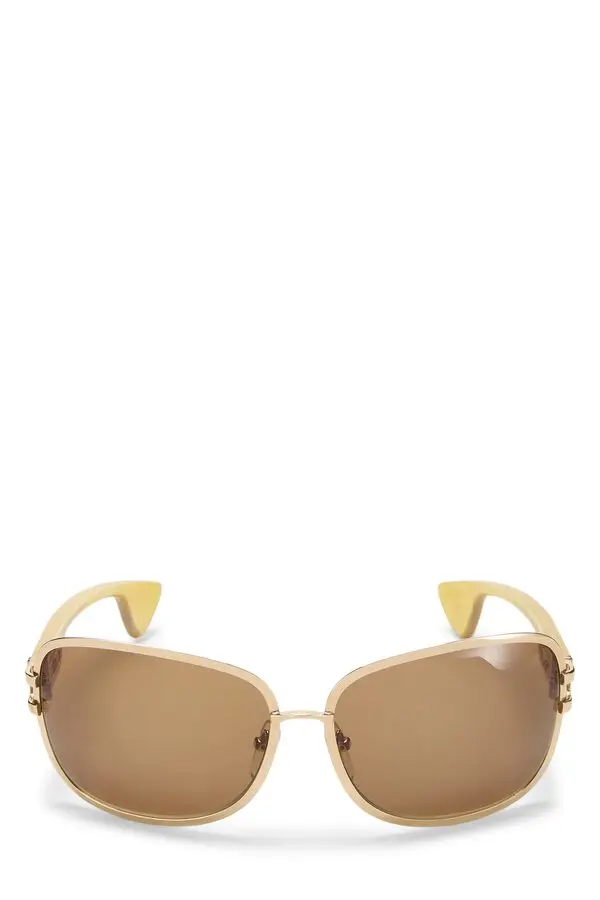 Chrome Hearts Metal Pink Candle Sunglasses