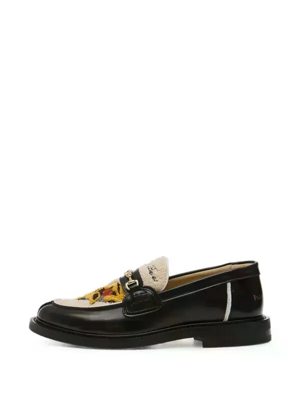 Filling Pieces Leather Loafers