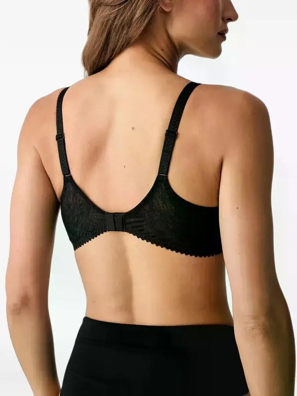 Chantelle Lace-overlay Underwired Bra