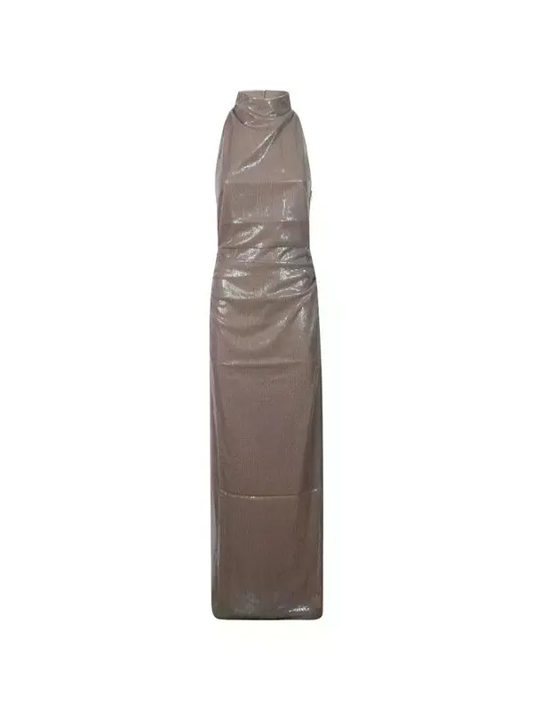 ROTATE BY BIRGER CHRISTENSEN Sequin-embellished Maxi Dress
