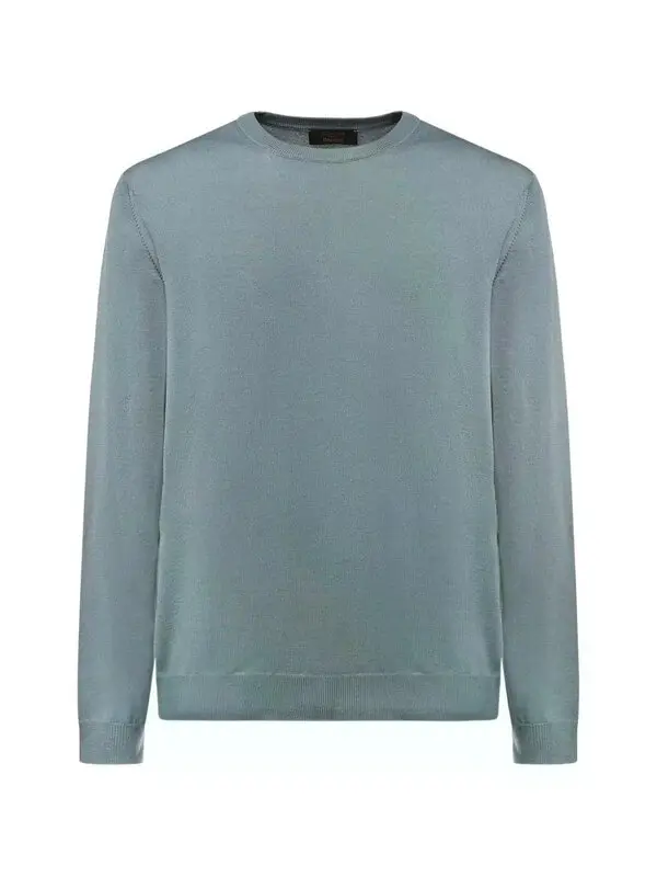 ZANONE Flexwool Crew-neck Fine-knit Top
