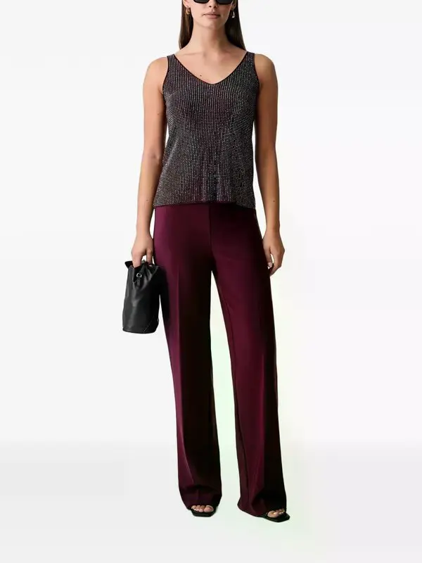 Joseph Ribkoff Stud-embellished Knitted Top