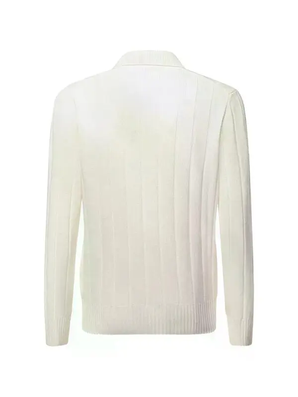 GALIANO Ribbed-knit Sweater