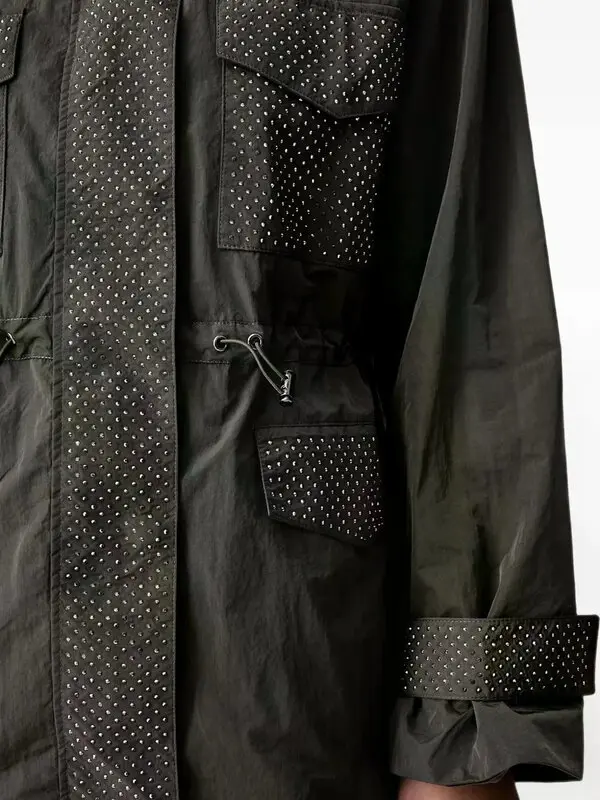 Joseph Ribkoff Stud-embellished Drawstring Jacket