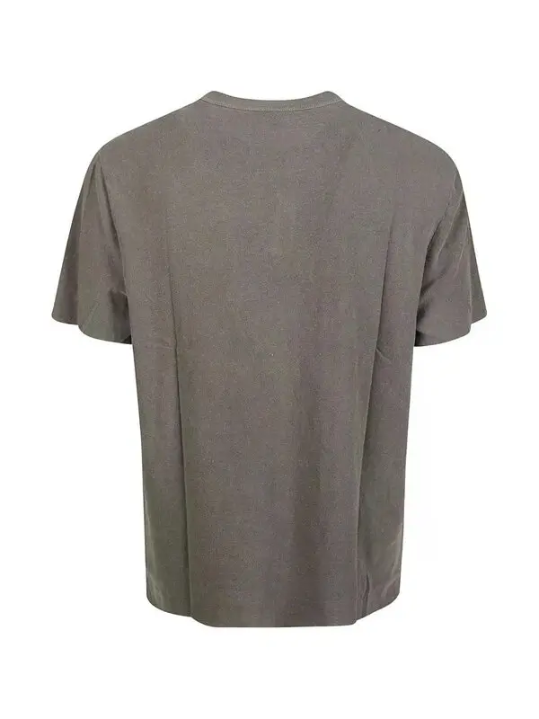 JAMES PERSE Henley-neck Short-sleeve T-shirt