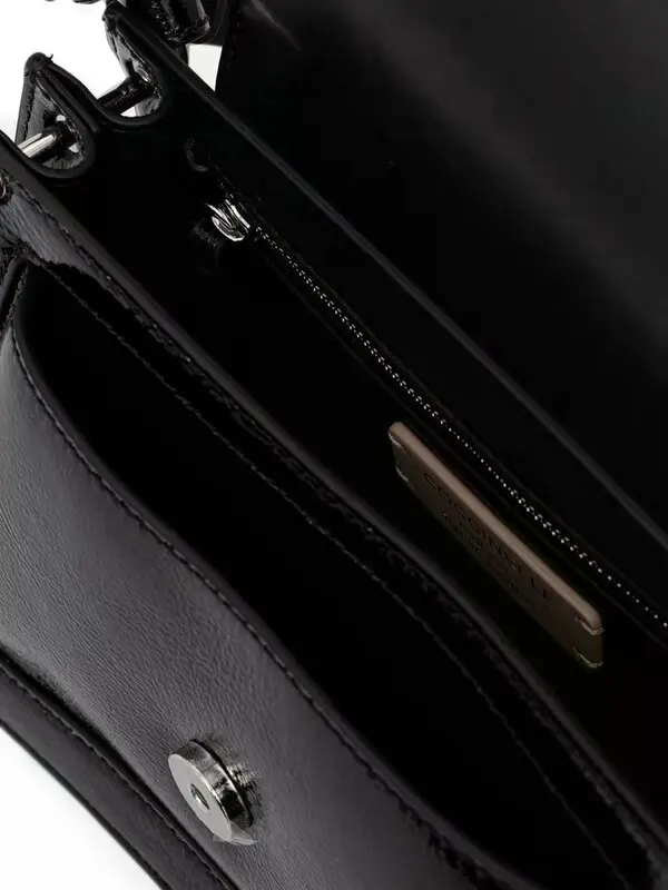 COCCINELLE C-logo Patent Leather Tote Bag