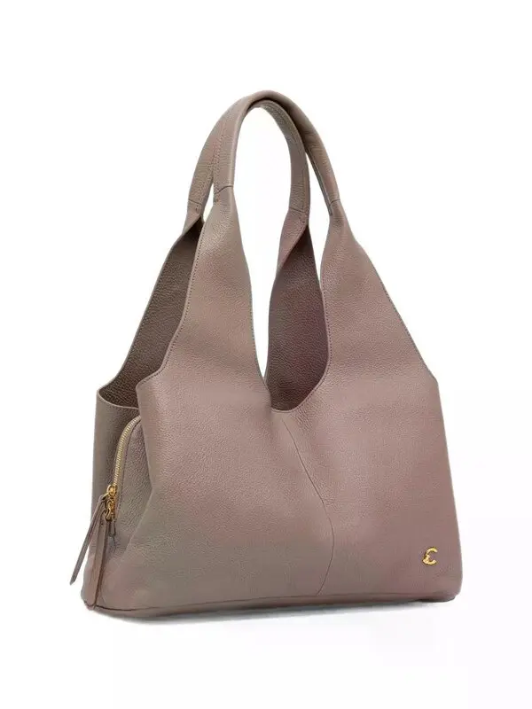 COCCINELLE Large Nell Grained Leather Tote Bag