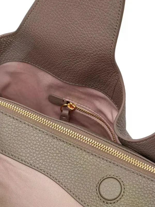 COCCINELLE Large Nell Grained Leather Tote Bag