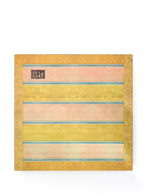PIERRE-LOUIS MASCIA Molare Vine-motif Silk Scarf