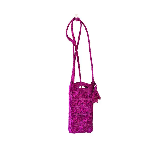 ZANATANY CONCEPTS Poushy Phone Bag- Pink