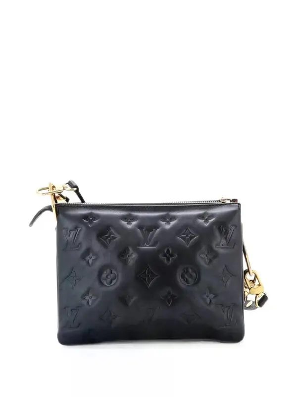 LOUIS VUITTON Coussin Bag Monogram Embossed Lambskin Bb Crossbody Bag