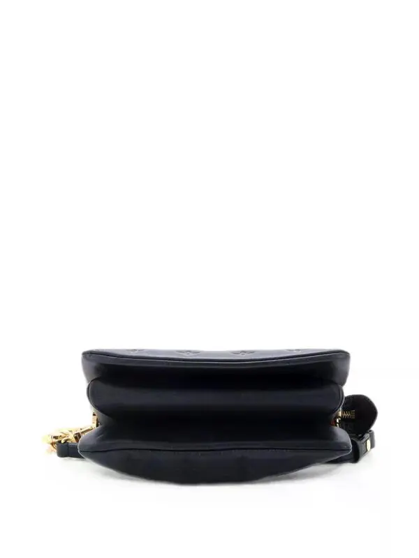 LOUIS VUITTON Coussin Bag Monogram Embossed Lambskin Bb Crossbody Bag