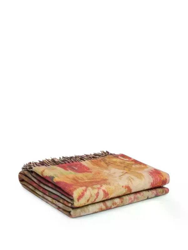 PIERRE-LOUIS MASCIA Sidney Floral-print Cashmere Scarf