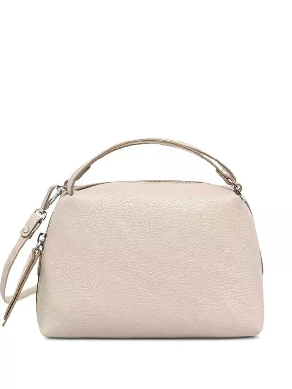 GIANNI CHIARINI Alifa Pebbled Leather Bag - Neutrals