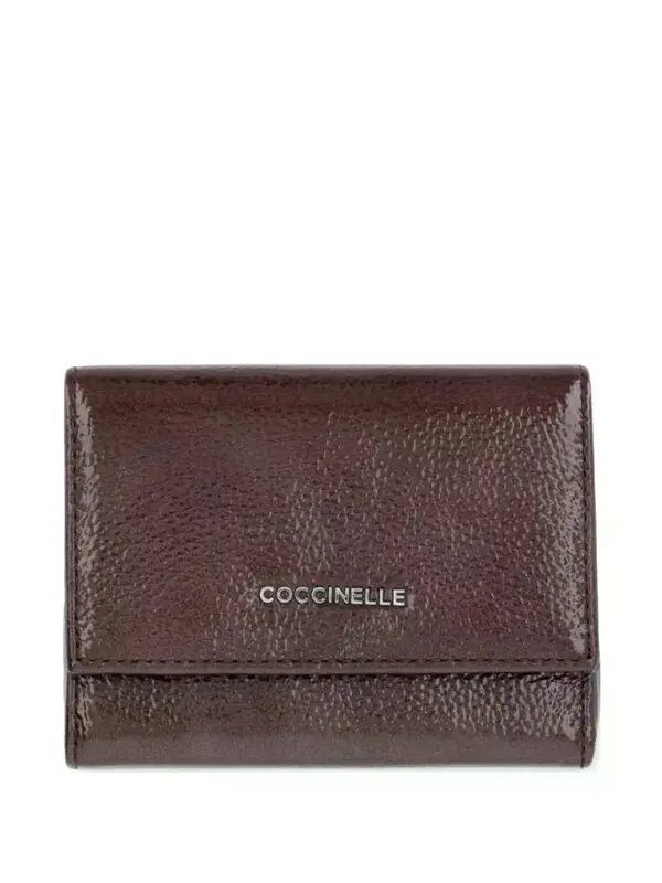 COCCINELLE Patent Leather Wallet