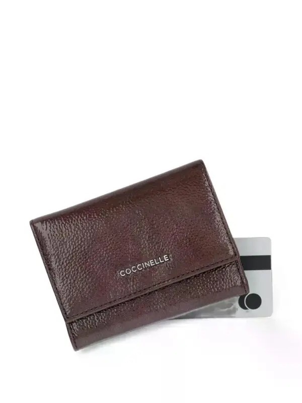 COCCINELLE Patent Leather Wallet