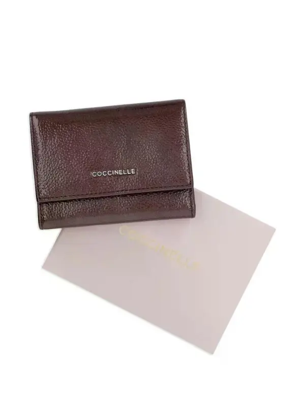 COCCINELLE Patent Leather Wallet