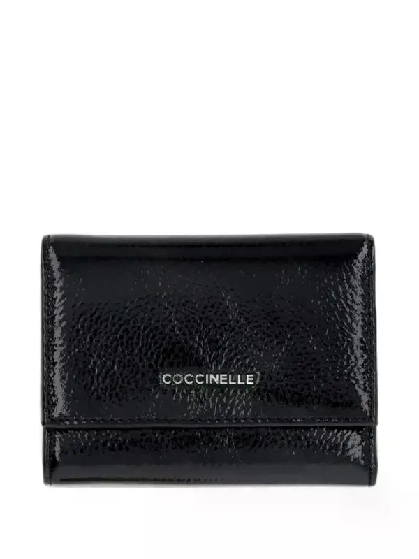 COCCINELLE Crinkled-leather Wallet