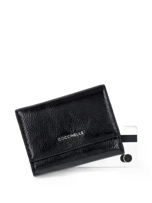 COCCINELLE Crinkled-leather Wallet