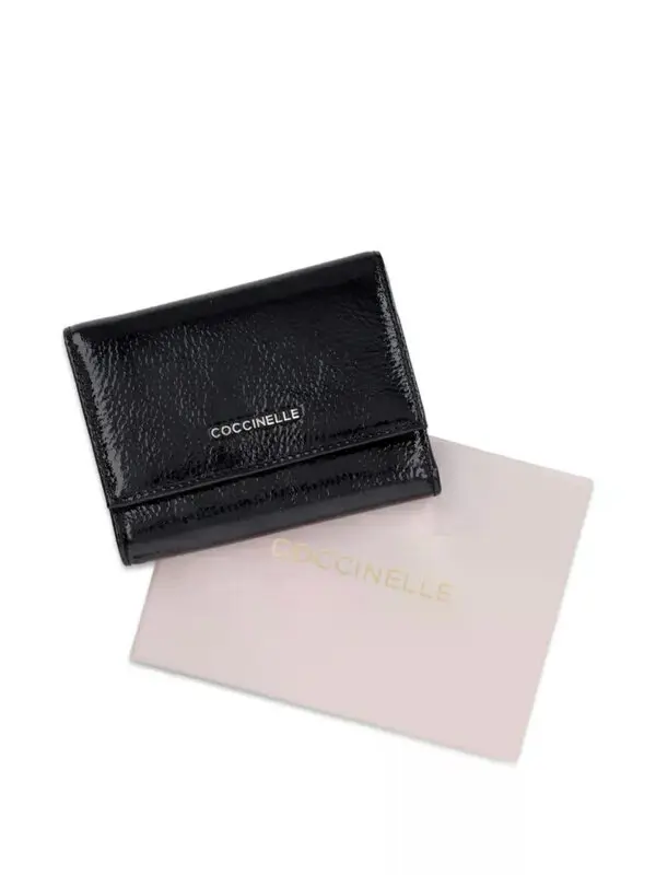 COCCINELLE Crinkled-leather Wallet