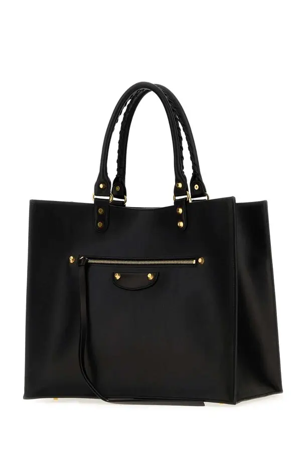 Balenciaga Leather Large Le City Sleek Handbag