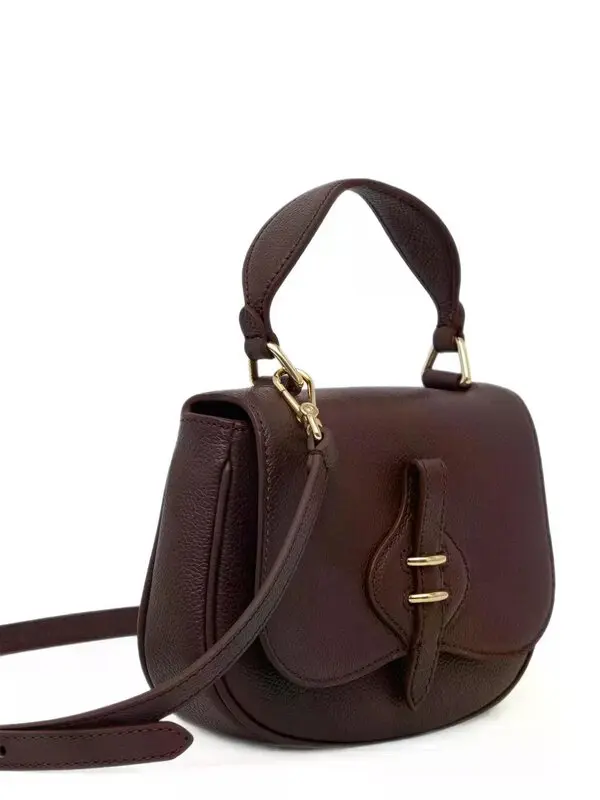 COCCINELLE Mini Mavery Grained-leather Tote Bag
