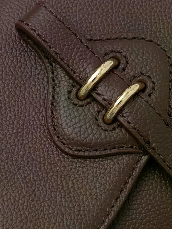 COCCINELLE Mini Mavery Grained-leather Tote Bag