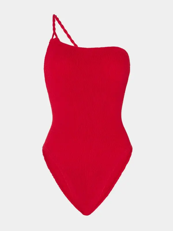 Hunza G Dionne One Piece Swimsuit - Red