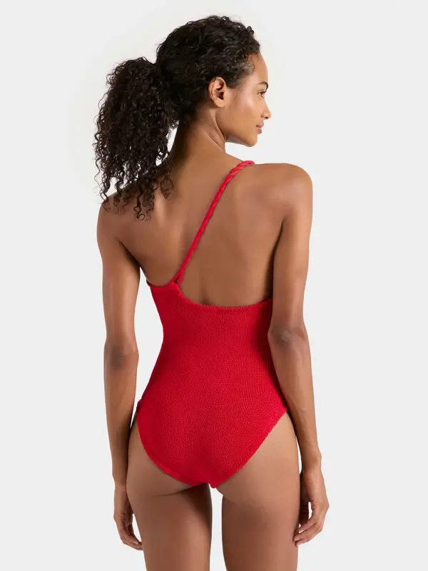 Hunza G Dionne One Piece Swimsuit - Red