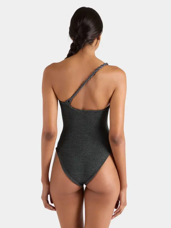 Hunza G Dionne Swim - Metallic Graphite