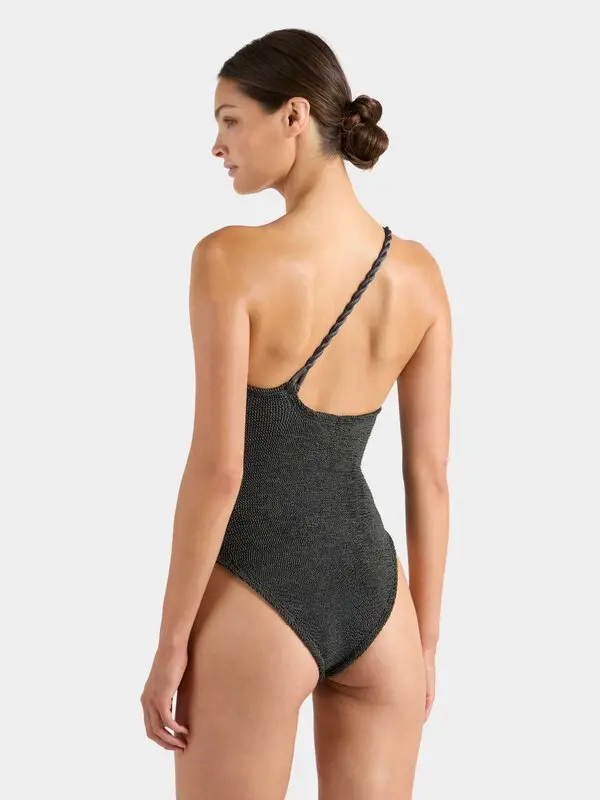 Hunza G Dionne Swim - Metallic Graphite