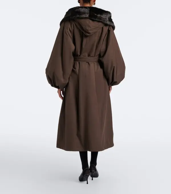 Magda Butrym Cotton Wrap Coat
