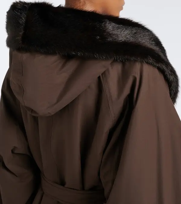 Magda Butrym Cotton Wrap Coat