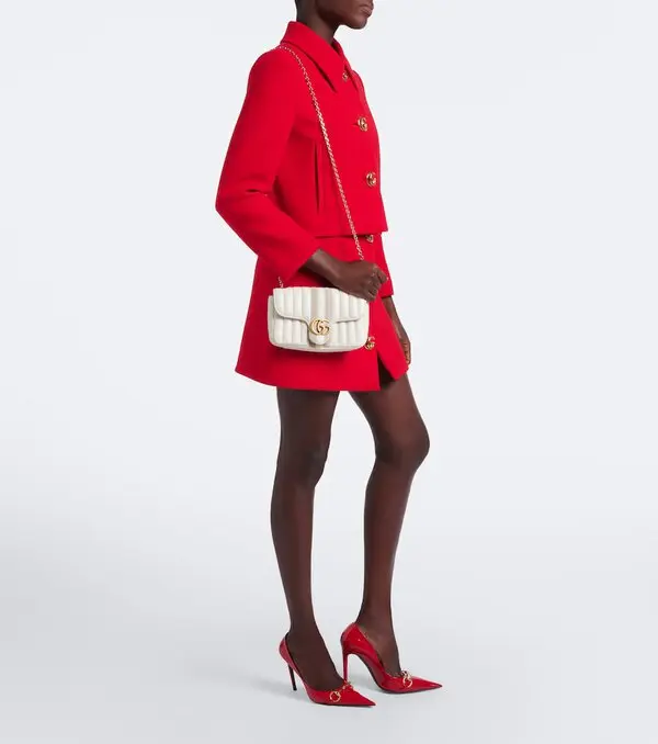 Gucci Donna Horsebit Patent Leather Pumps