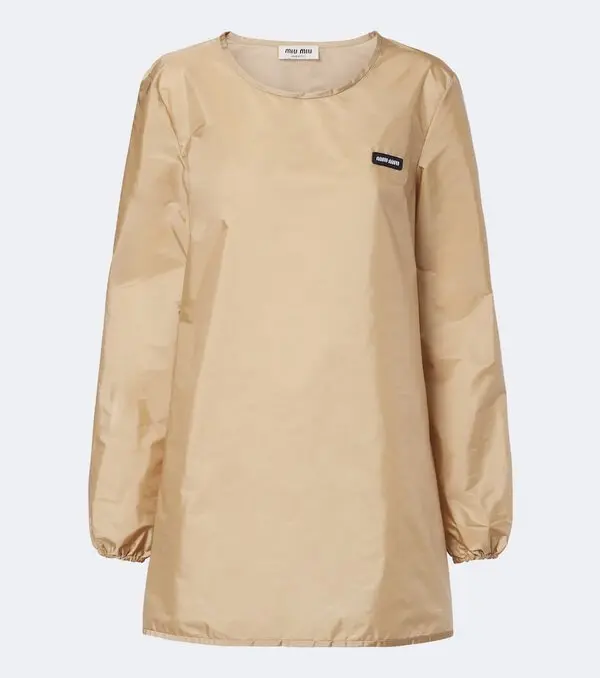 Miu Miu Logo Minidress