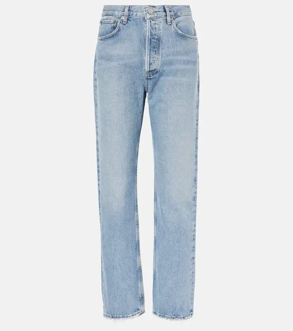 AGOLDE 90's Pinch Waist High-rise Straight Jeans - Blue