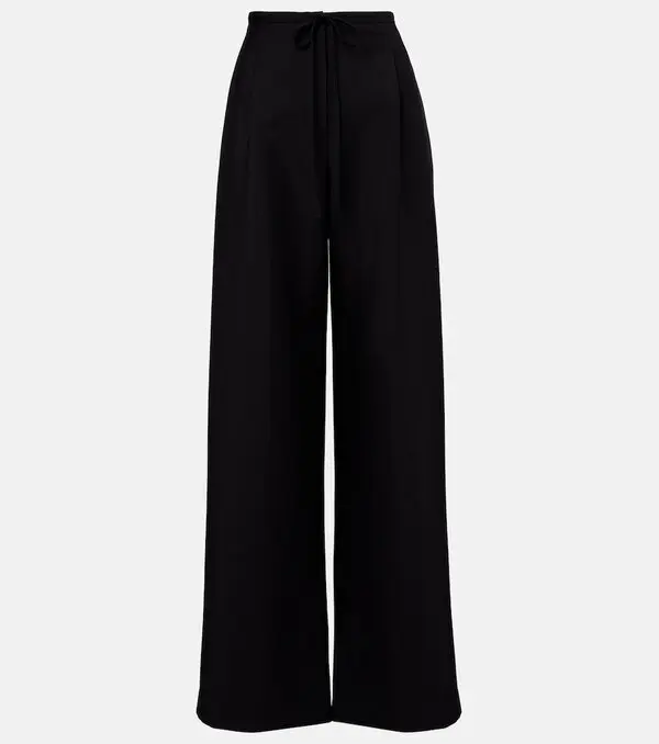 RÓHE Wool And Mohair Wide-leg Pants