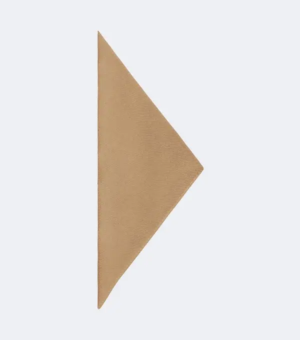 YVES SALOMON Cashmere Scarf - Beige