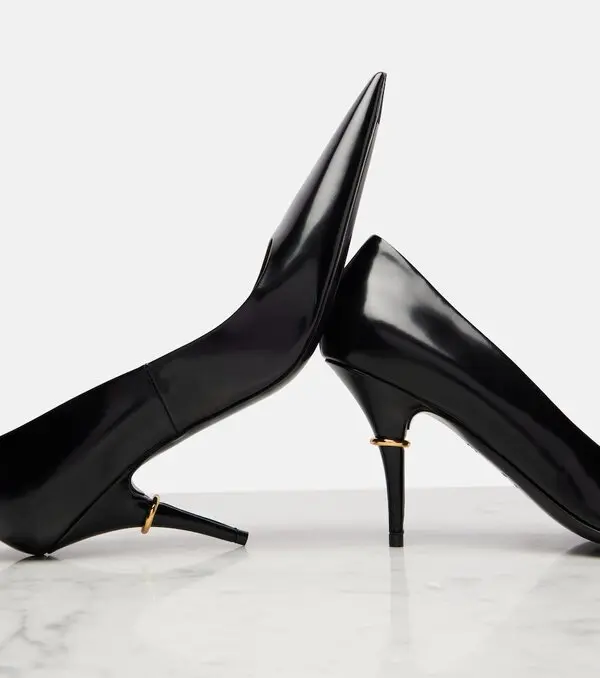 Balenciaga Avenue 90 Leather Pumps