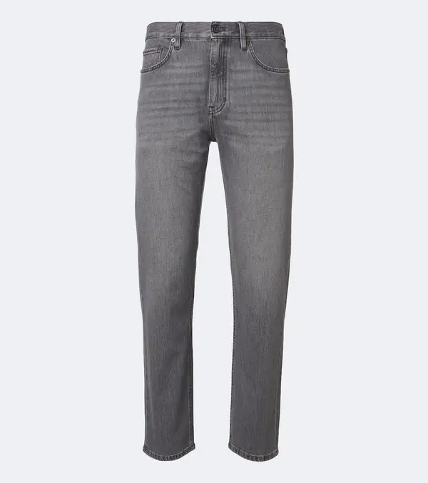 Zegna Faded Slim Jeans - Grey