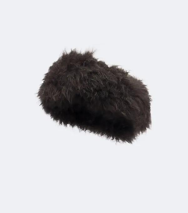 YVES SALOMON Shearling Headband