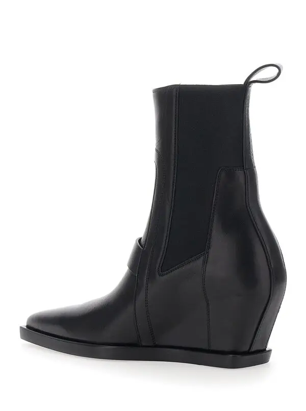 Rick Owens Sharp Wedge Sliver Ankle Boots