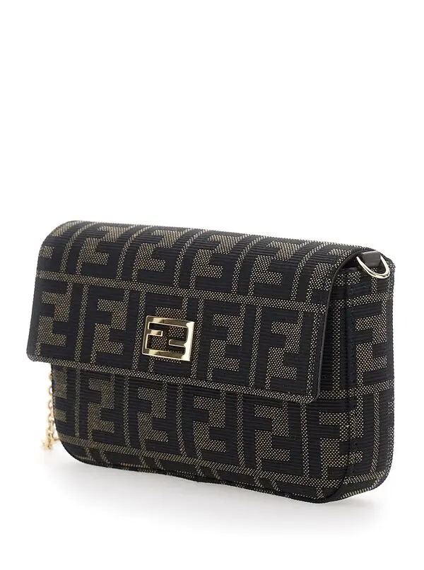 Fendi Wallet On Chjain Ff Jacquard