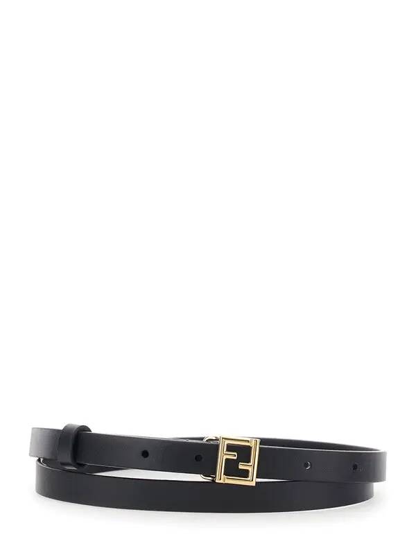Fendi Belt 1.5 Cm Ff Bold