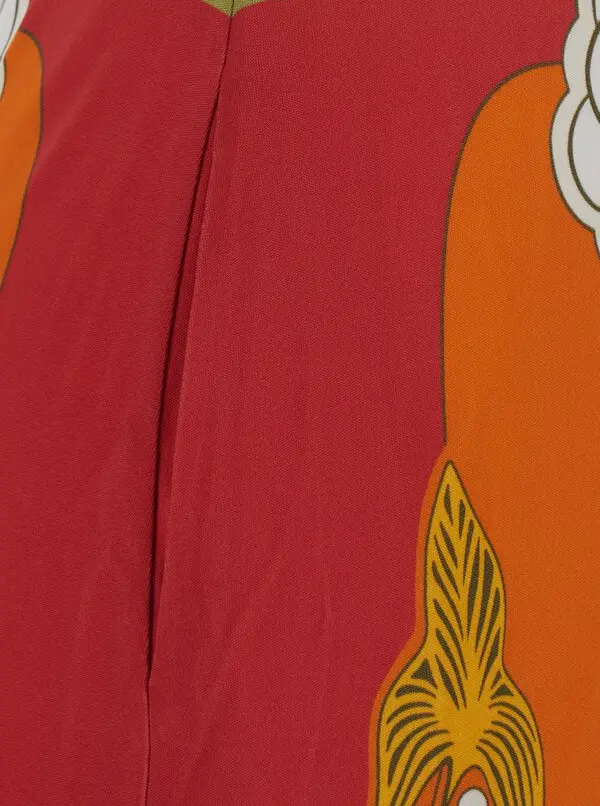La DoubleJ Clingy Roy One-shoulder Silk Maxi Dress - Multicolor