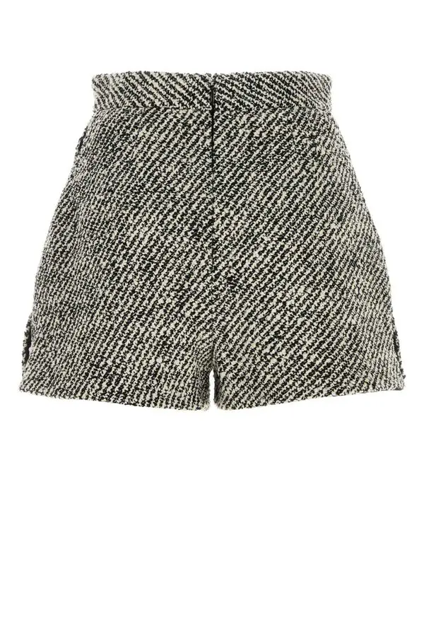 Versace Skirt Responsible Bicolour Wool Boucle