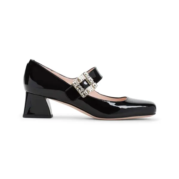 ROGER VIVIER Tres Strass Babies 45 Pumps